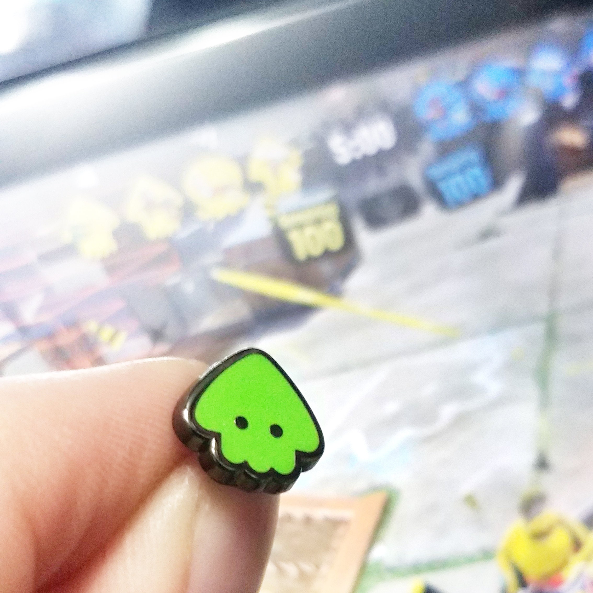 Mini Squid Pin Set 6 Piece Lapel Pin Game Inspired - Etsy