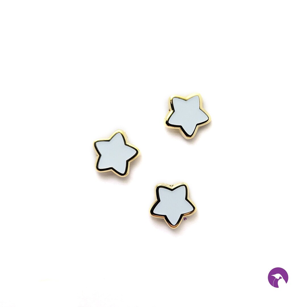 Glow Stars Pin Set 3 Piece Lapel Pin Glow in the Dark - Etsy