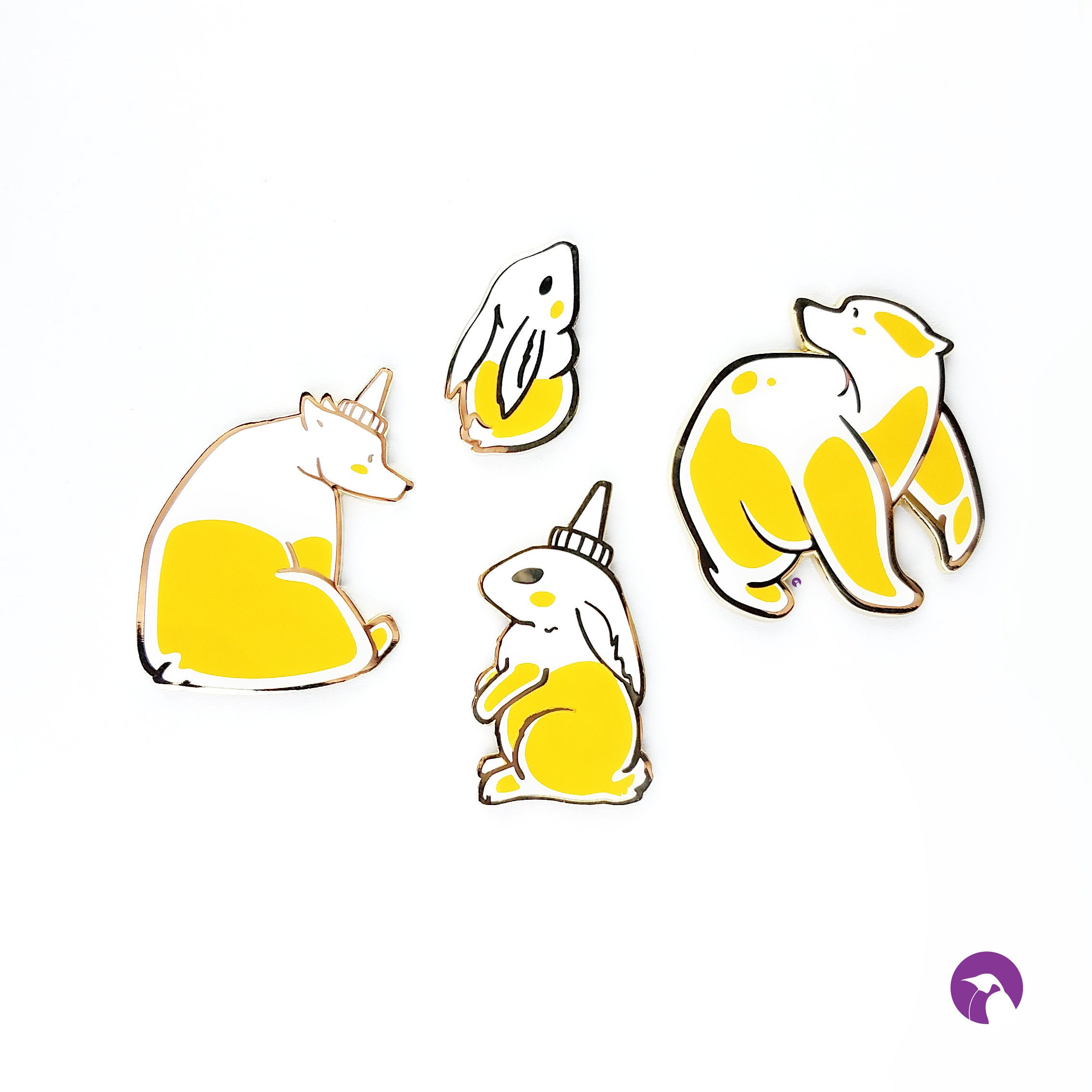 Hello Honey Enamel Pin Set Lapel Pin Honey Bun Honey - Etsy