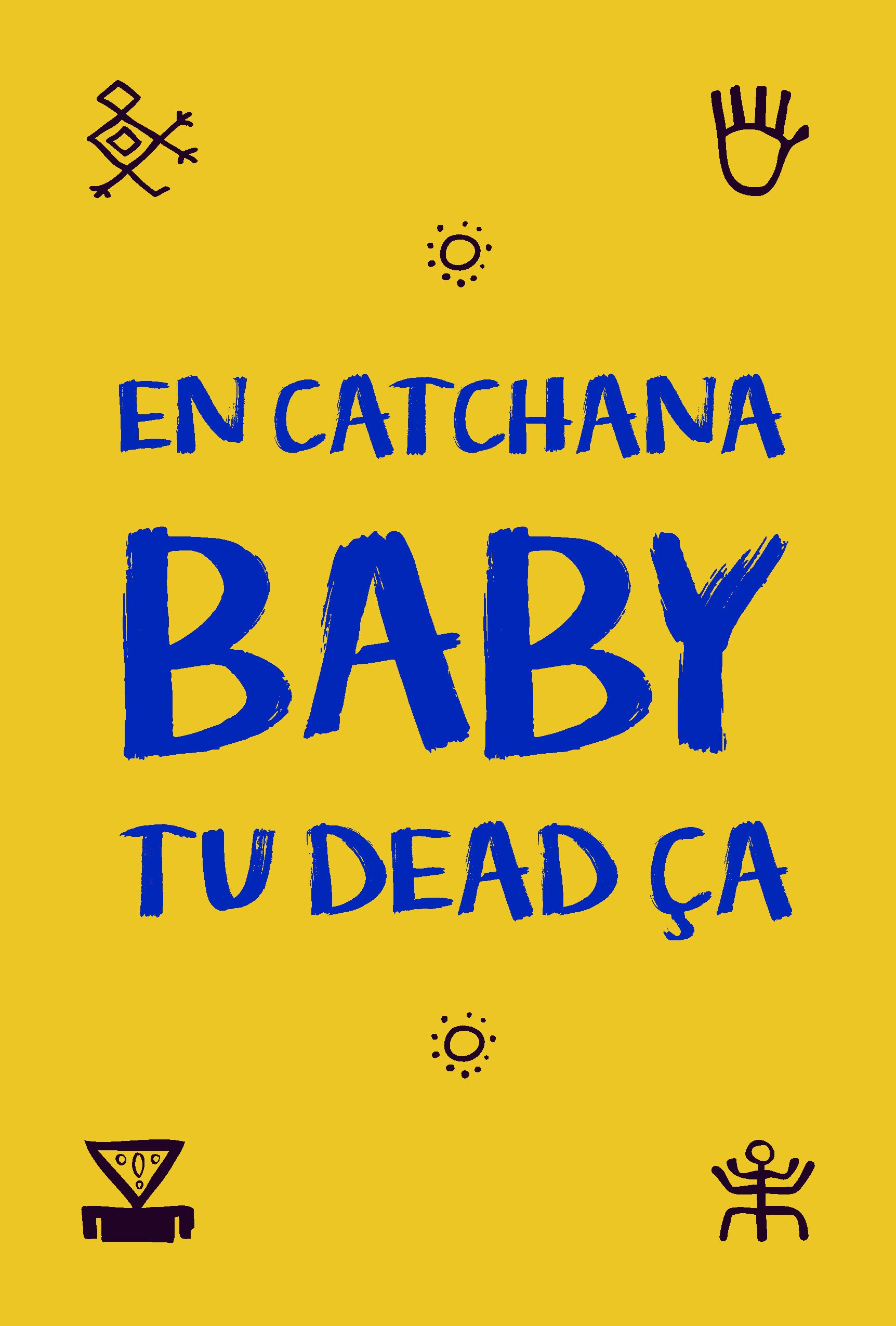 Postcard In catchana baby you dead that Formats A6 or A5 | Etsy