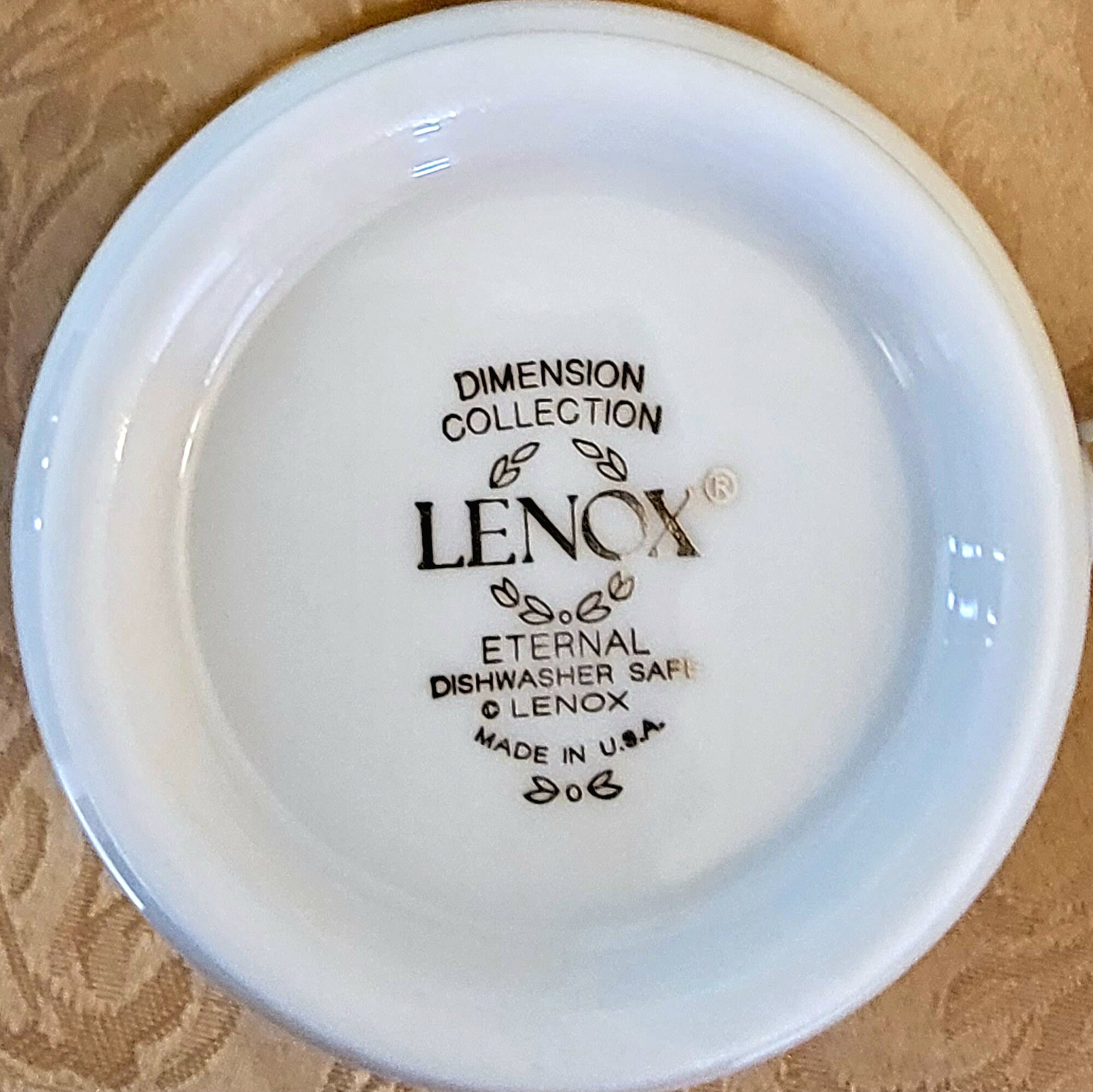 LENOX eternal Tea Cup & Saucer Set of 6 - Etsy