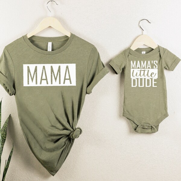 Mom Son Duo Shirts - Etsy