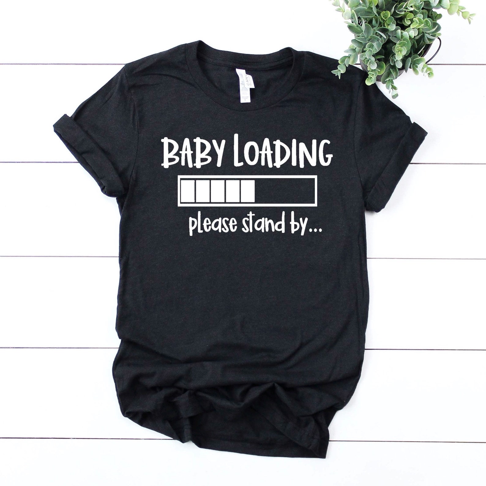 Pregnancy Announcement Shirt Baby Loading Pregnancy Shirt Mom | Etsy