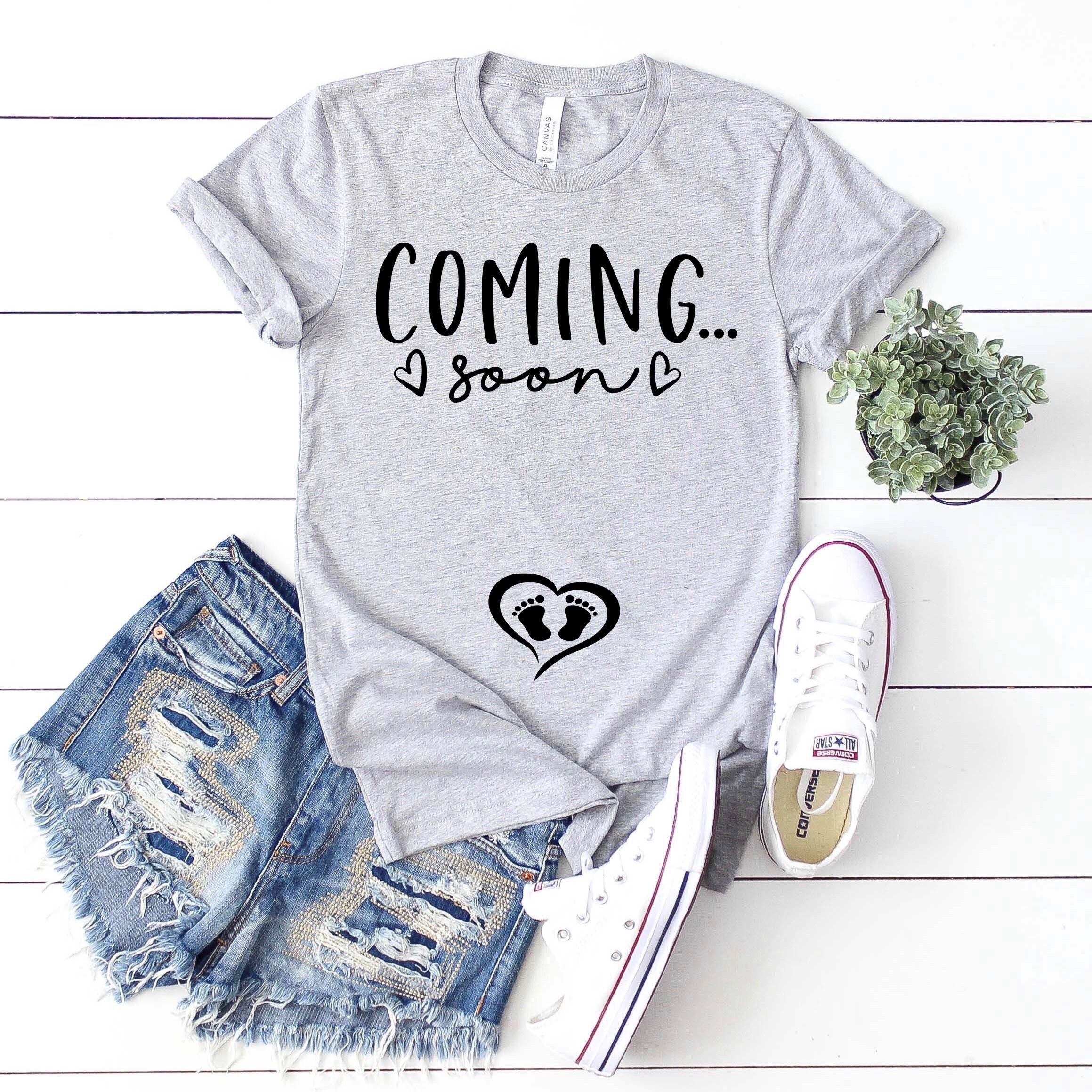 Pregnancy Announcement Shirt - Coming Soon Pregnancy Shirt - Mom to Be ...