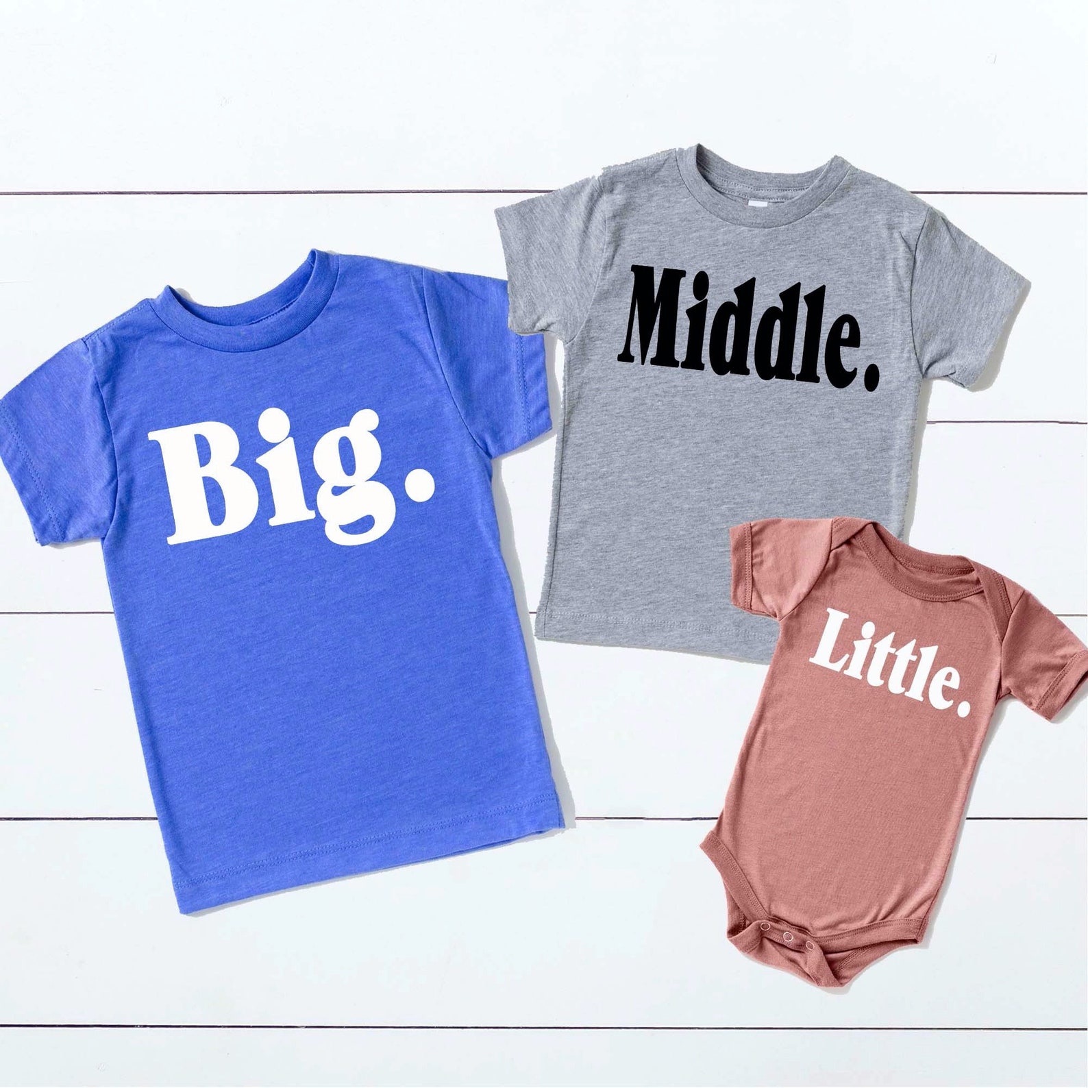 Big Little Shirts Big Little Reveal Shirt Third Baby - Etsy