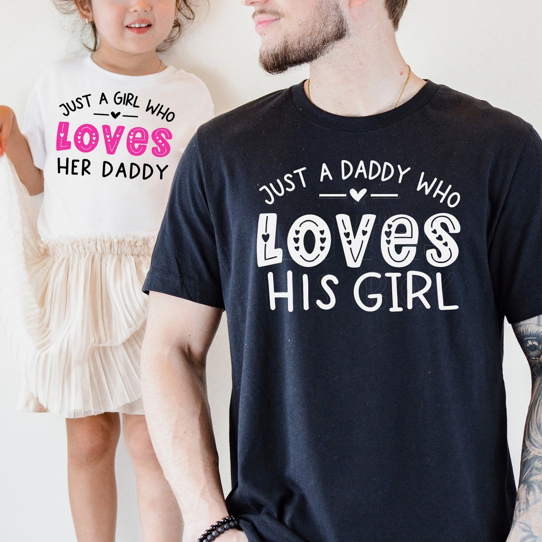 Dad and Daughter Matching, Daddy's Girl Shirt, Baby Girl, Father ...