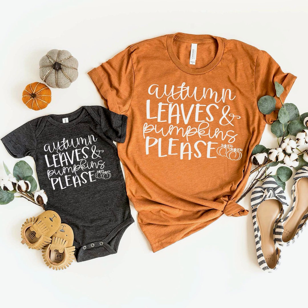 Fall Mommy and Me Shirt - Mom and Baby Shirt - Matching Outfits ...