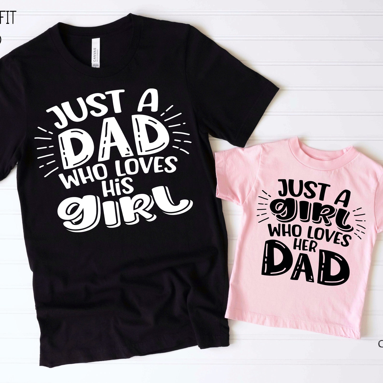 Father's Day Daddy and Daughter Shirts Father's Day - Etsy