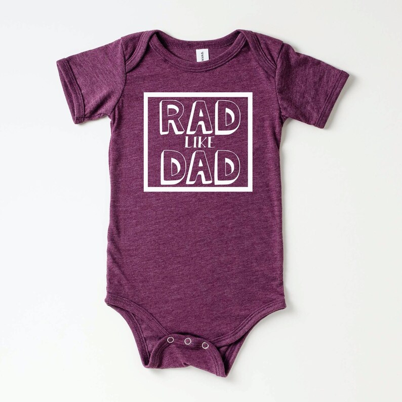 Father's Day Dad and Son Shirts Rad Dad Rad Like Dad - Etsy