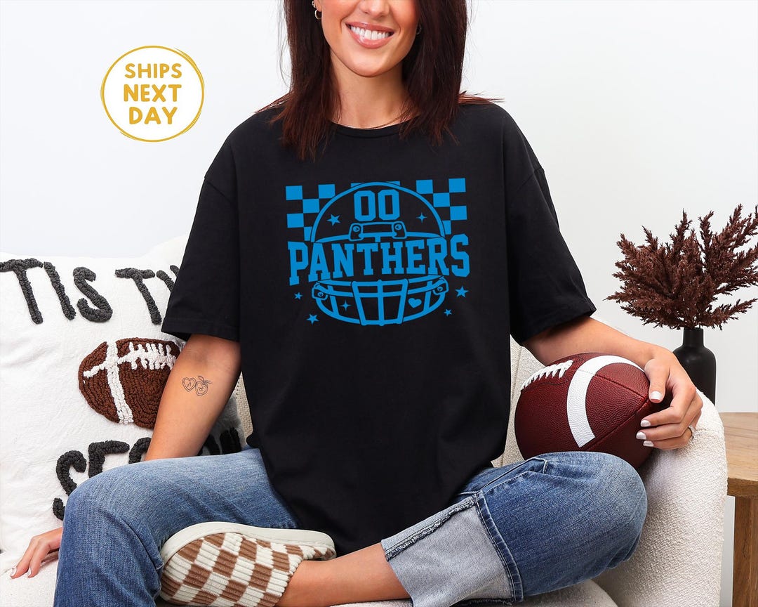 Blue Panthers Game Day Tee | Football Season Outfit for Women, Men ...