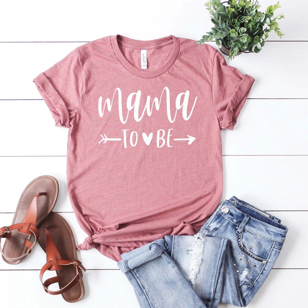 Mama to Be Pregnancy Reveal Baby Announcement Pregnant Shirt - Etsy