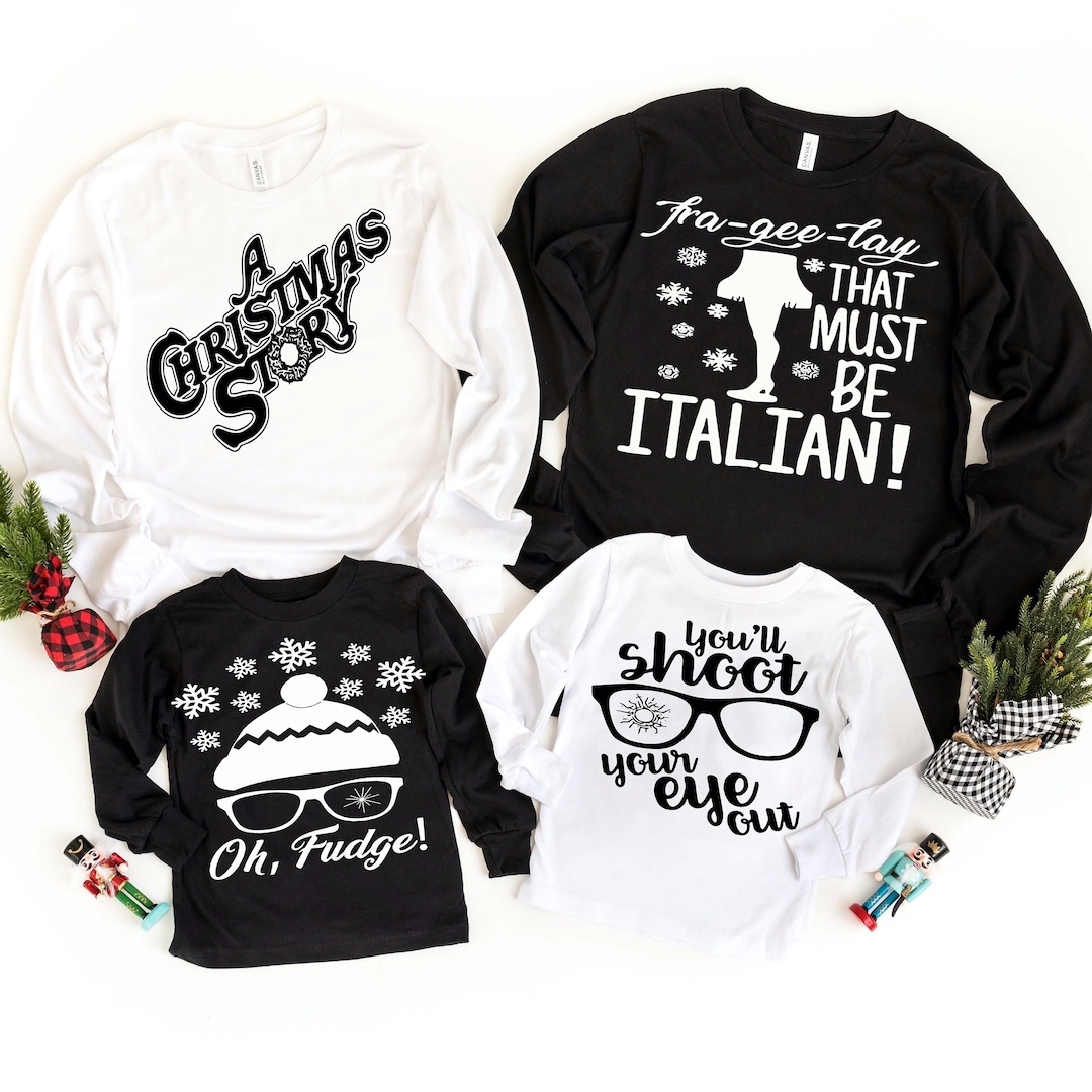 Matching Family Christmas Shirts Christmas Movie Holiday Outfit Mom Dad ...