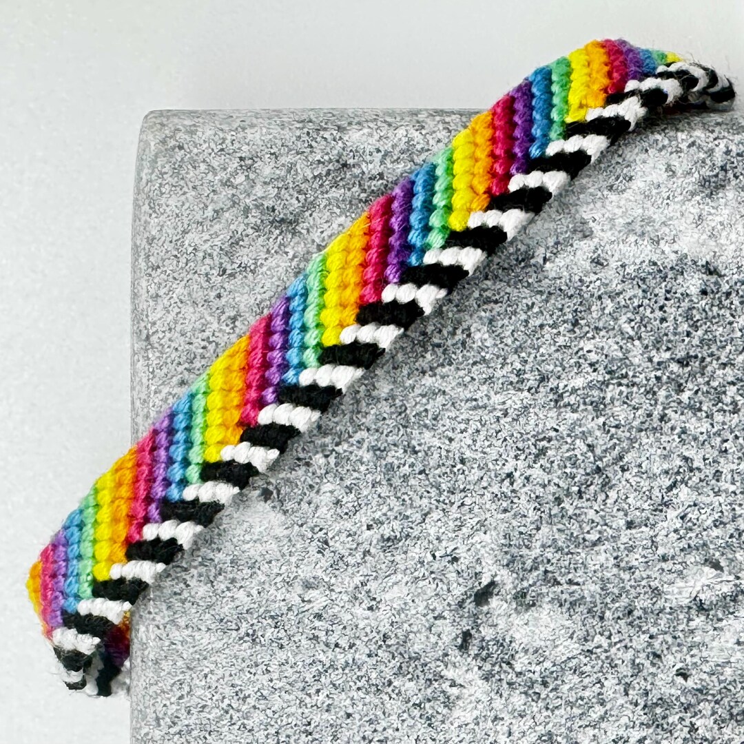 LGBTQ Ally Friendship Bracelet - Etsy