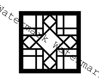Quilt block svg | Etsy