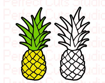 Pineapple cutouts | Etsy