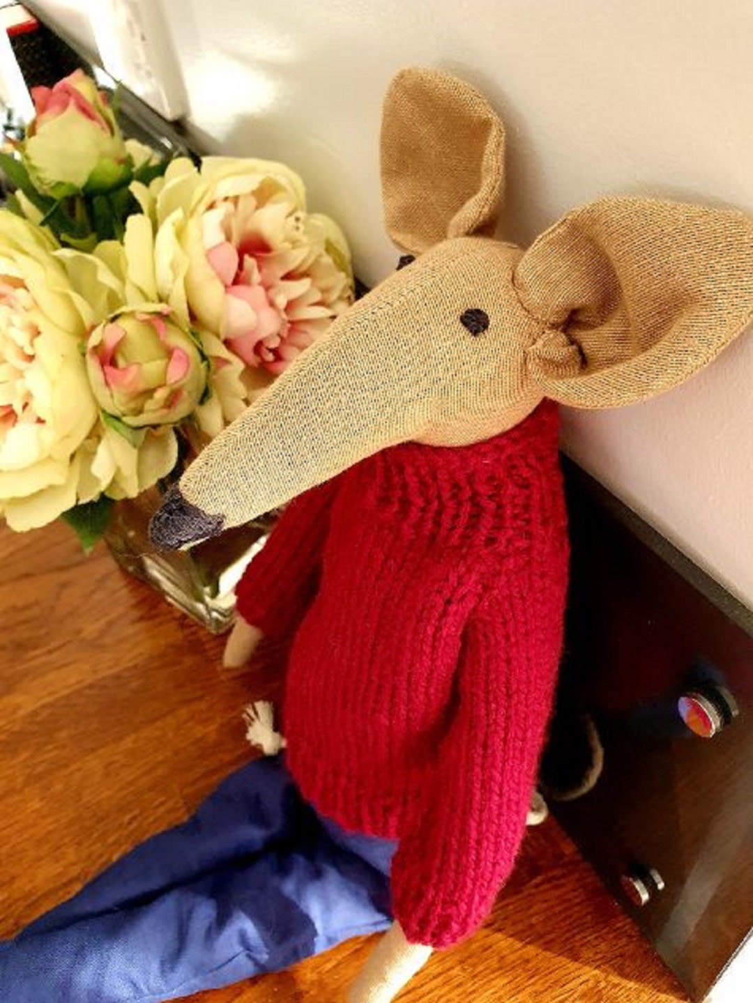 OOAK Scandi Inspired Animal Rag Doll Beautiful Long Legged - Etsy