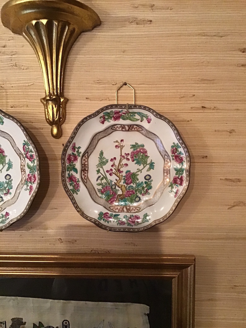 Antique Indian Tree by Booths China Plate Made in England - Etsy