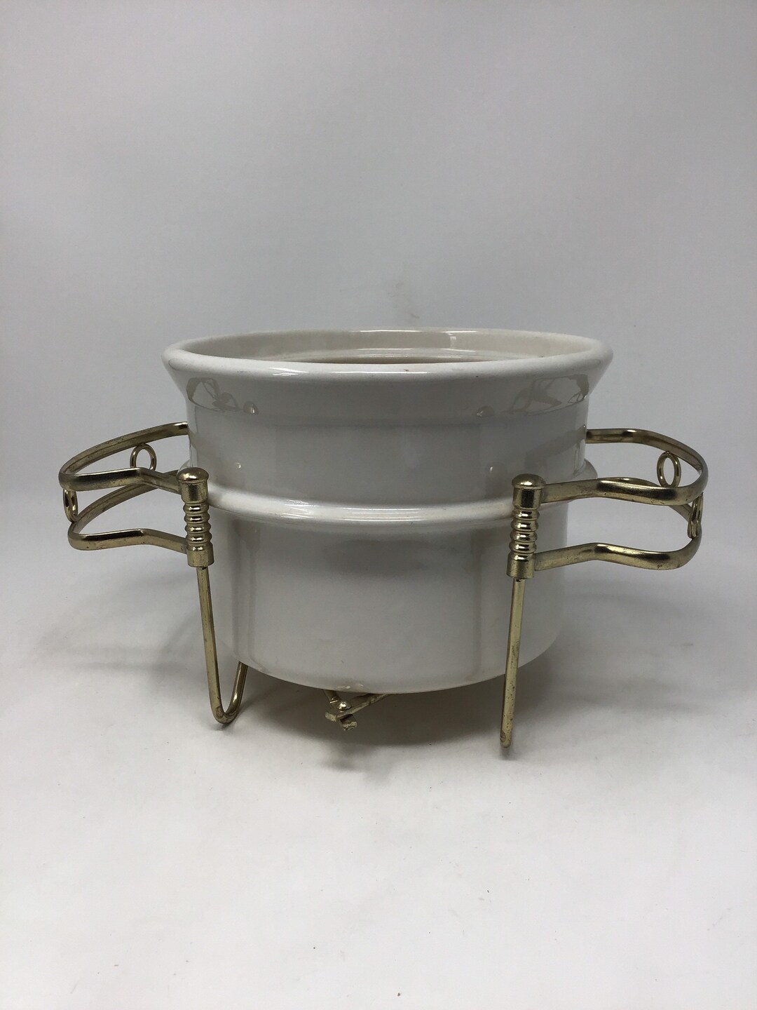 Brass TRIVET Vintage Adjustable Brass Gold Tone Metal Casserole Dish ...