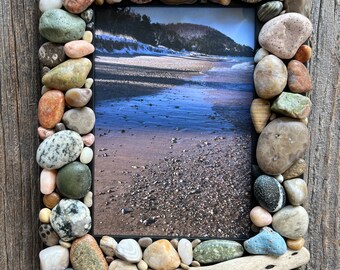 Rocks Picture Frame - Etsy