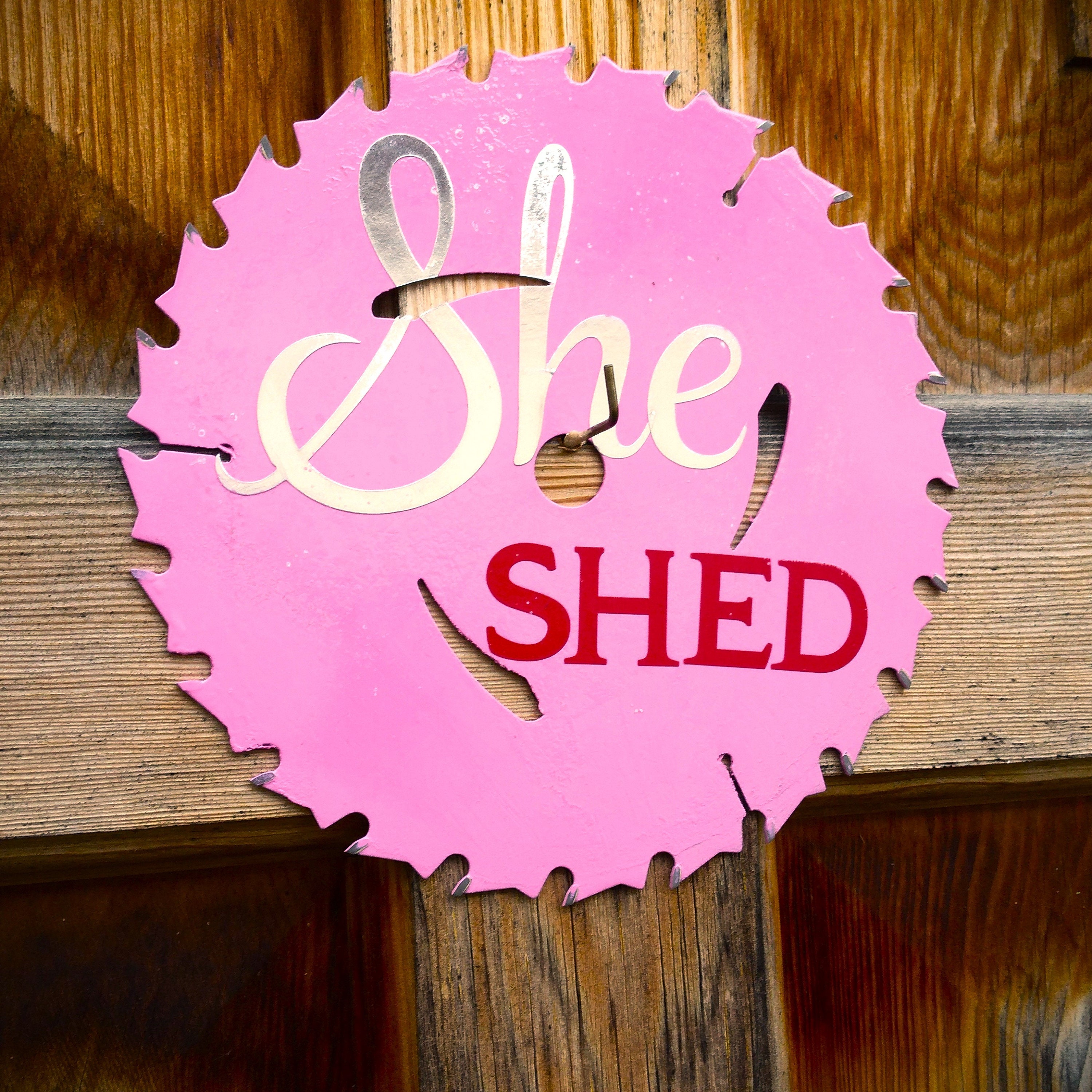 She Shed Metal Sign, She Shed Decor, Mom Cave Sign, Gift for Mom ...