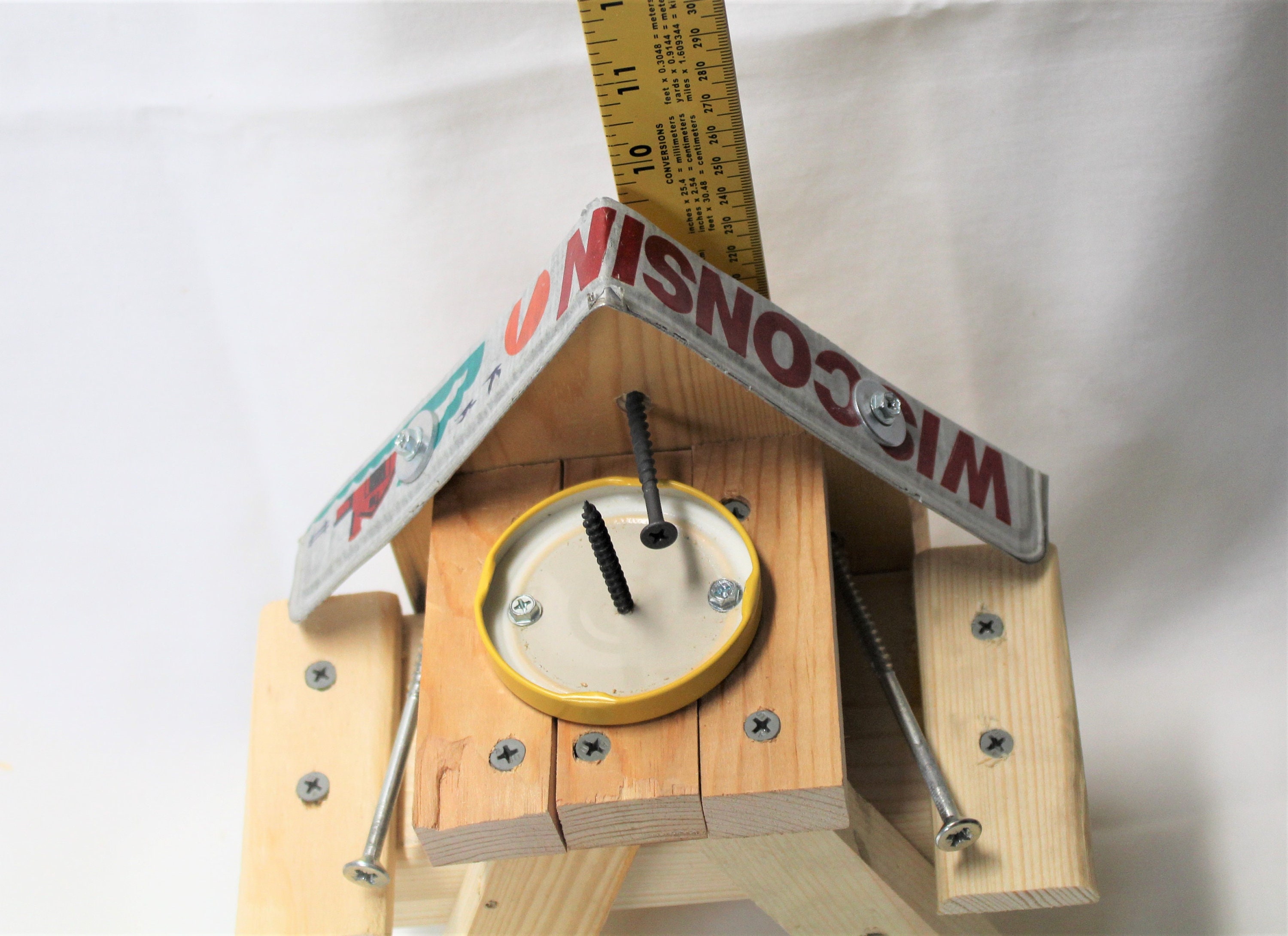 Tree Mount A-frame Squirrel Feeder, Chipmunk Corncob Table, Post Mount ...