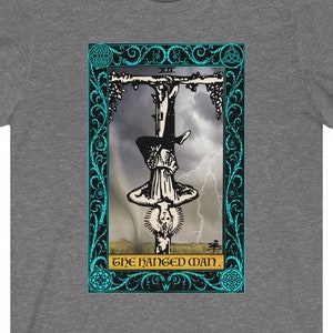 65 MCMLXV Unisex the Hanged Man Tarot Card Graphic T-shirt - Etsy