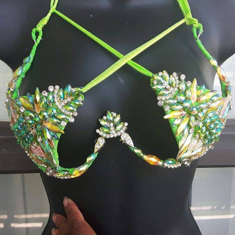 Customized Carnival Wire Bra - Etsy