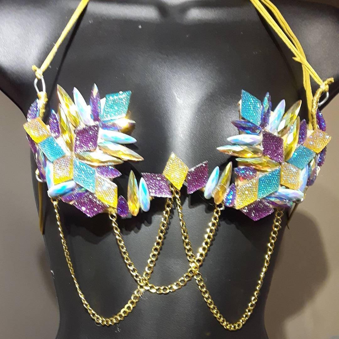 Customized Carnival Wire Bra - Etsy