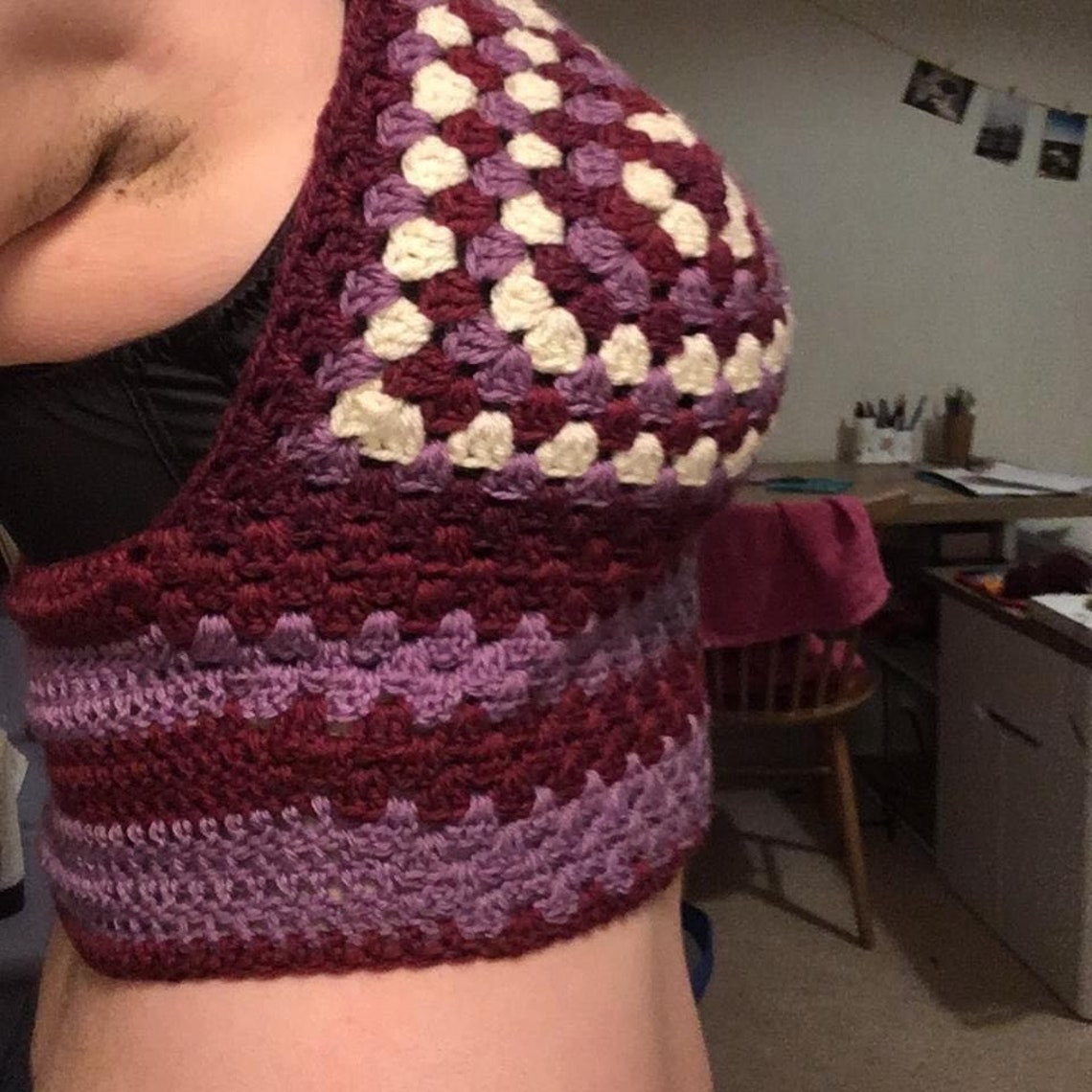 Handmade Custom Crochet Bralette - Etsy