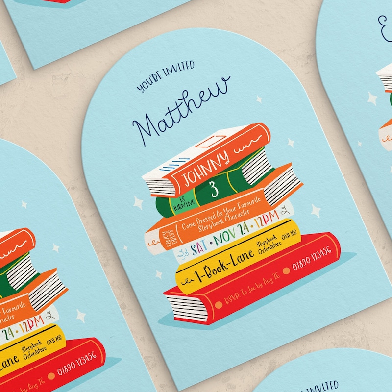 Book Theme Party - Etsy