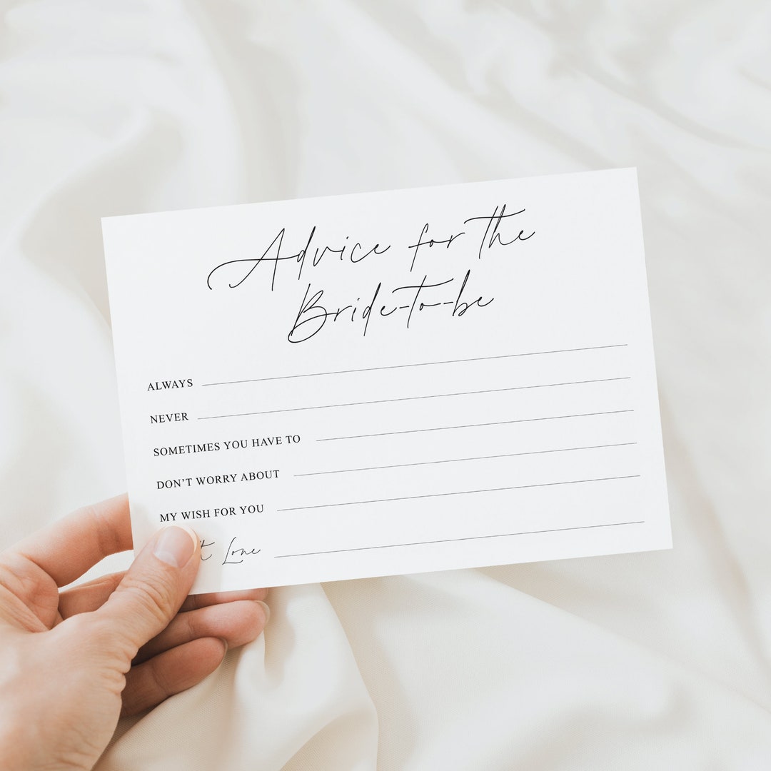 Hen Party Advice Cards, Advice Cards, Bride Advice Cards, Hen Party ...