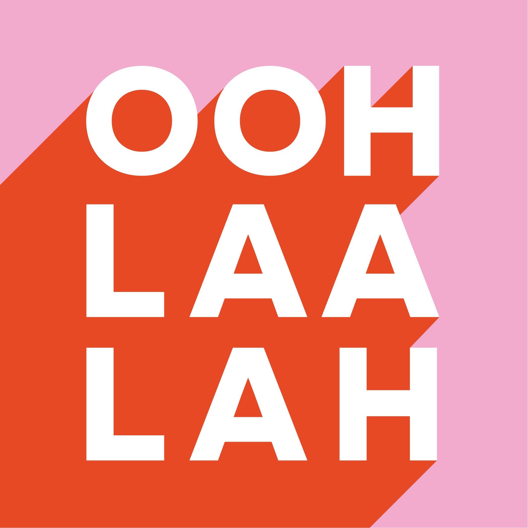OOH LAA LAH Card - Etsy