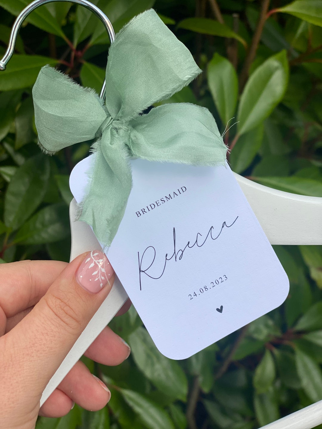 Hanger Tags for Wedding | Wedding Tags | Personalised Bridal Hanger ...