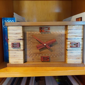 Mid-century Inspiration Clock - Etsy