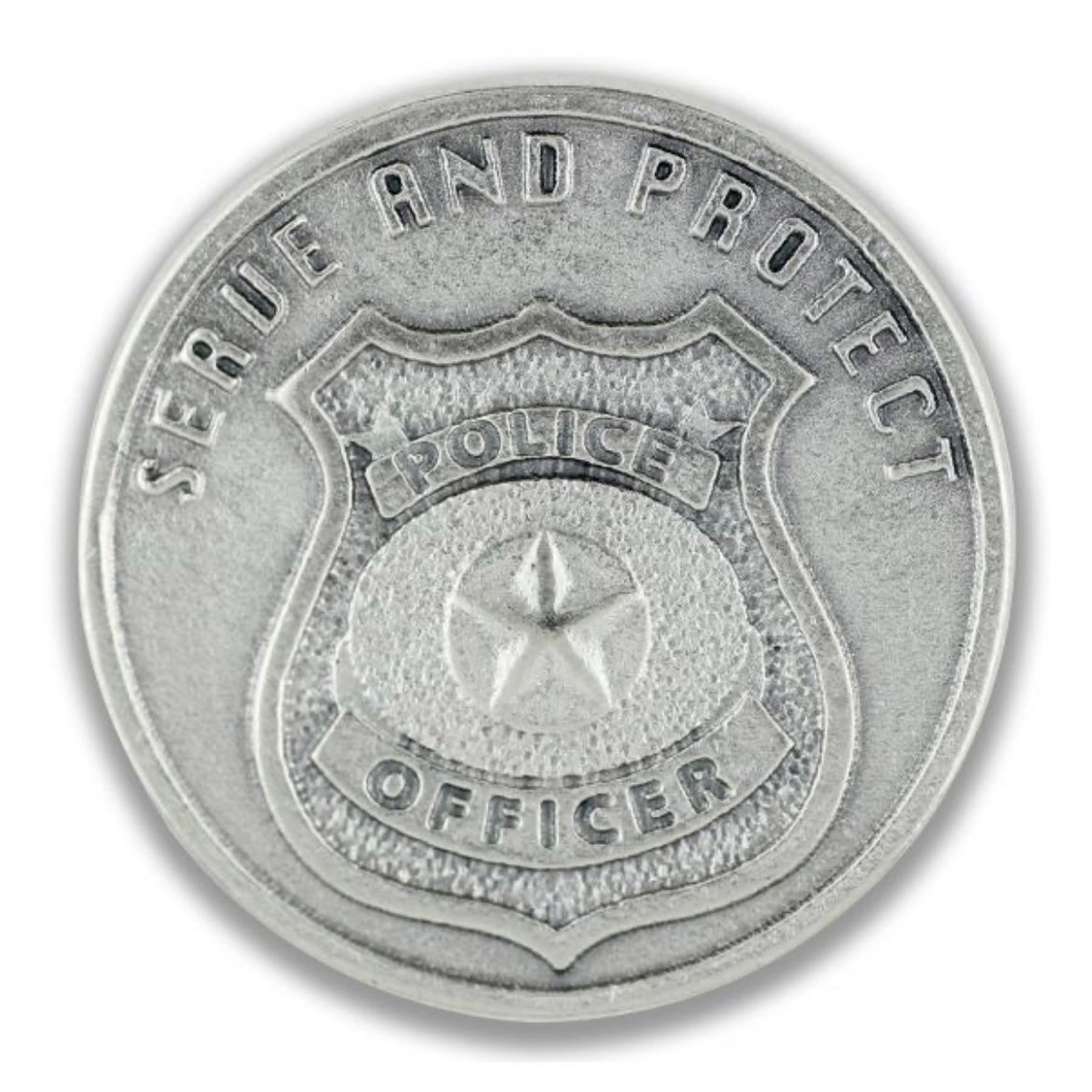 Police Officer Serenity Prayer Pocket Token - Etsy