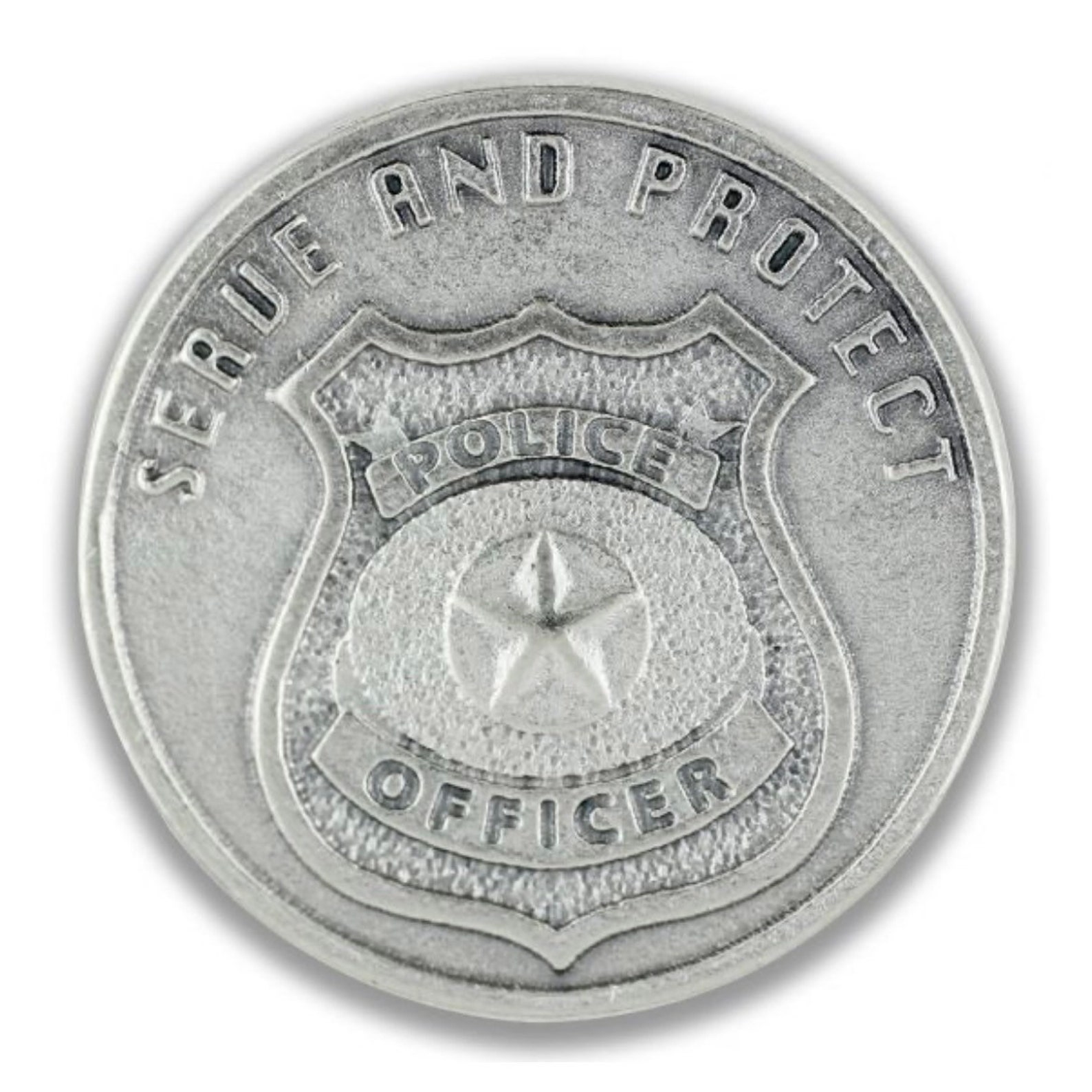 Police Officer Serenity Prayer Pocket Token - Etsy