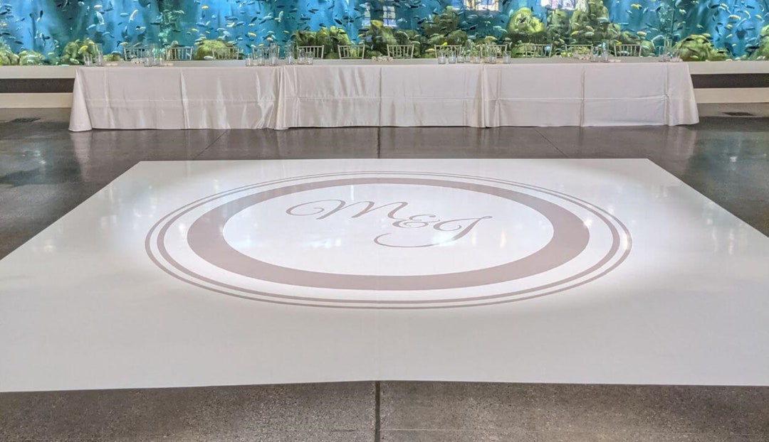 Wedding Dance Floor Decal,vinyl Decal Wedding Decoration, Floor Decal ...