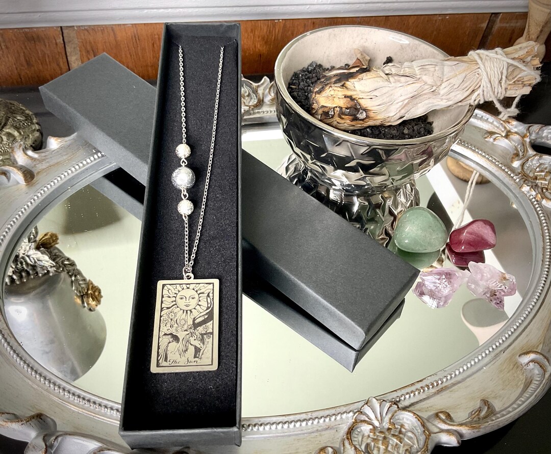 Sun Tarot Amulet - Etsy