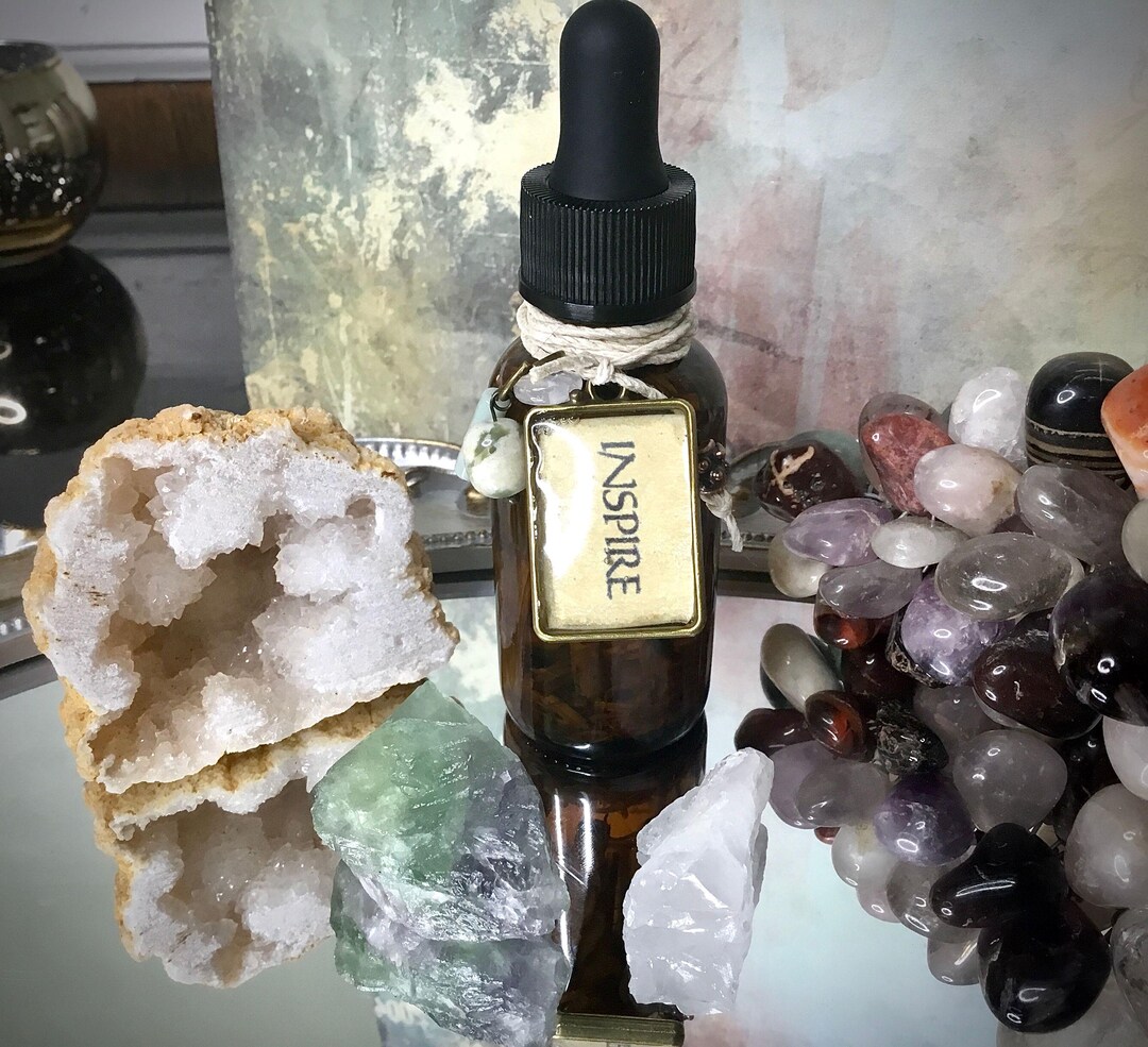Inspire Ritual Oil and Gemstones - Etsy
