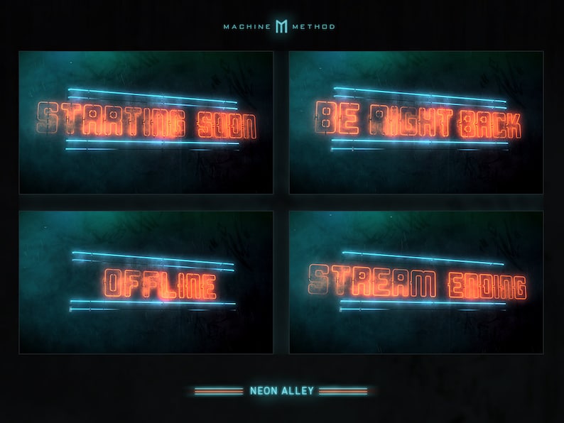 Streaming Twitch Overlay Animated Alerts Twitch Stream Screen Overlay ...