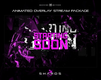 Streaming Twitch Overlay Animated Alerts Twitch Stream Overlay Animated ...