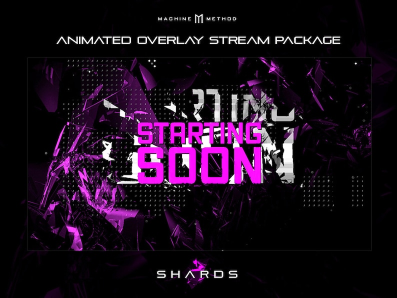 Streaming Twitch Overlay Animated Alerts Twitch Stream Screen Overlay ...