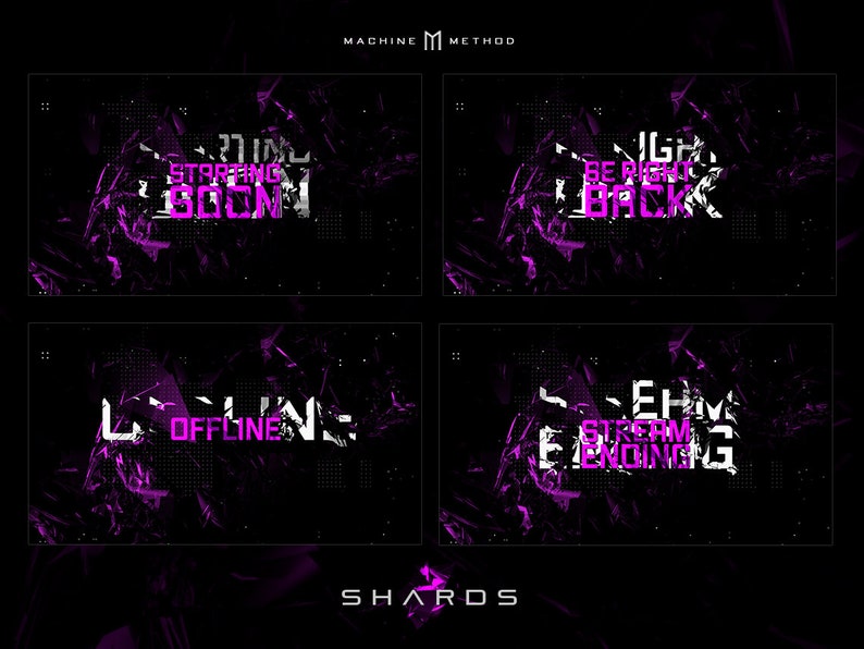 Streaming Twitch Overlay Animated Alerts Twitch Stream Screen Overlay ...