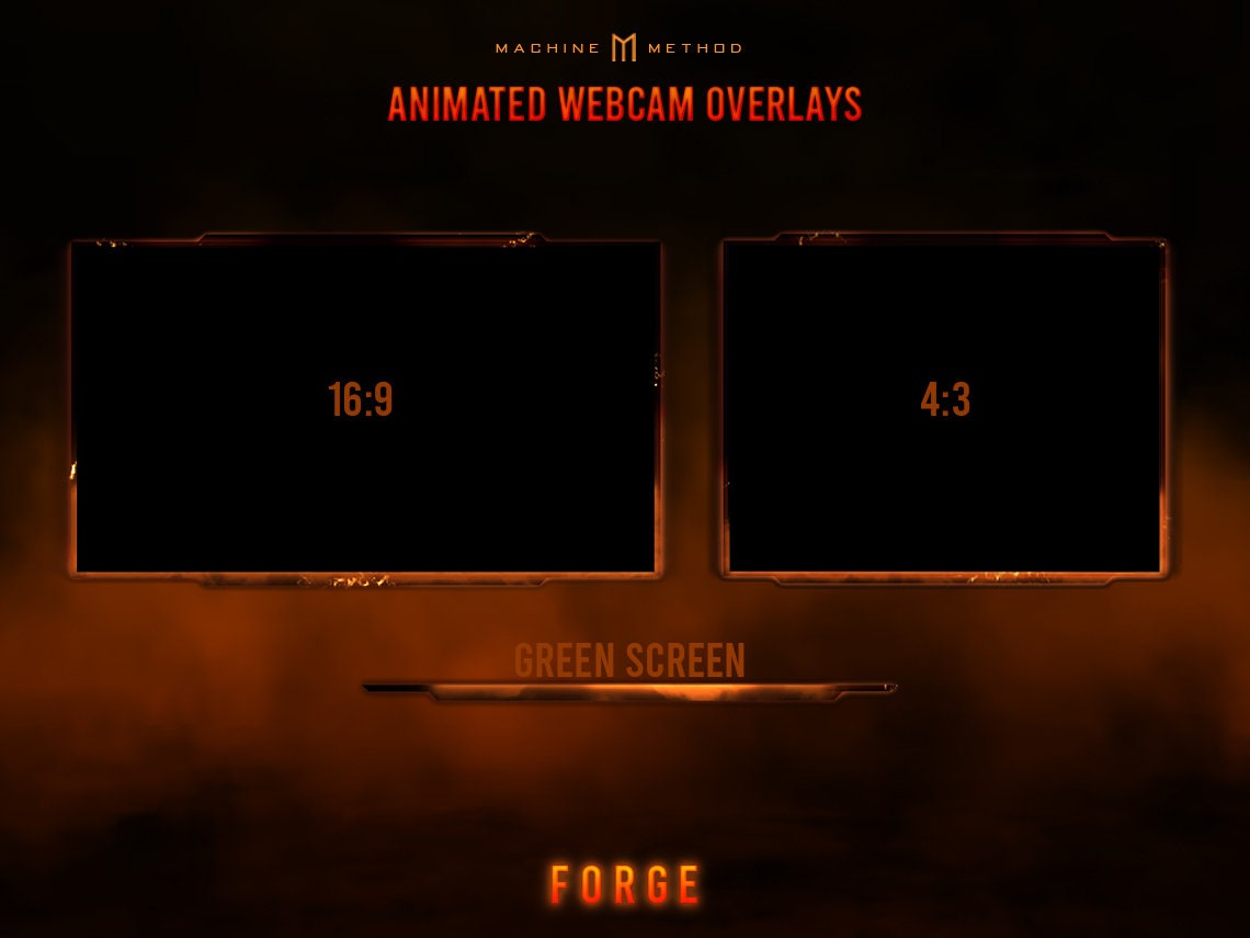 Streaming Twitch Overlay Animated Alerts Twitch Stream Screen Overlay ...