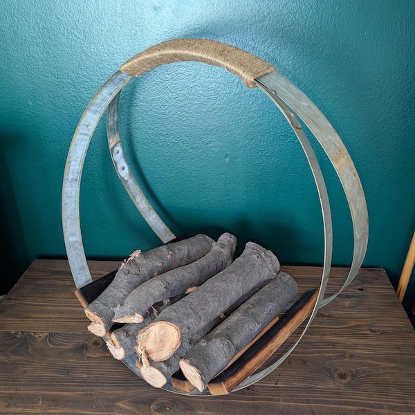 Log Wine Rack - Etsy