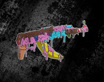 Ice Cream Ak47 Png - Etsy