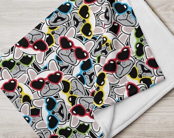 Frenchie Blanket French Bulldog Throw Blanket Dog Mom Gift | Etsy