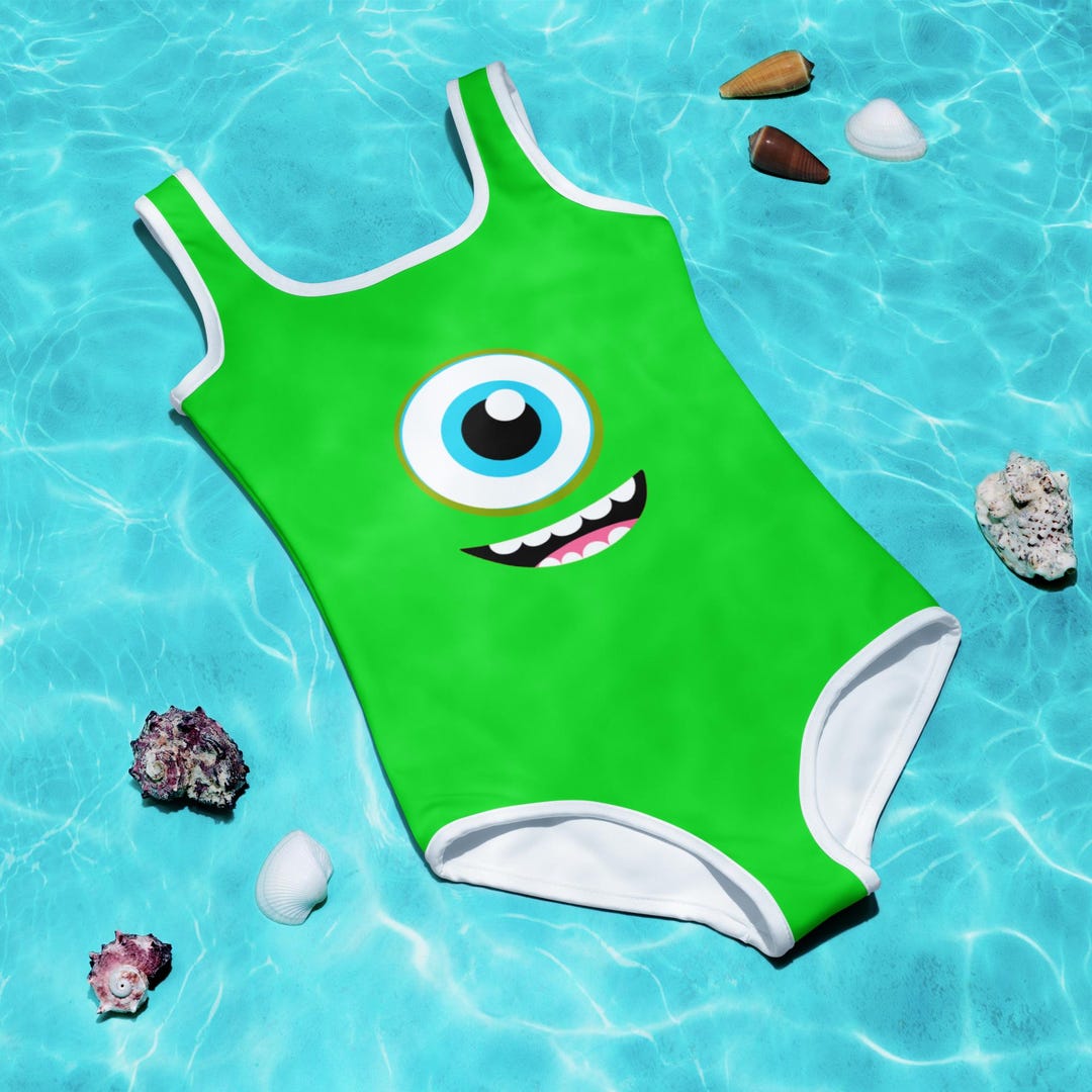Mike Wazowski Monster Swimsuit | Disney Kids & Youth Swimsuit | Disney ...