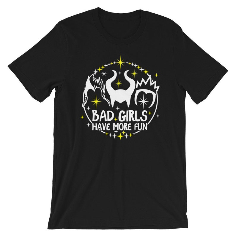 Bad Girls Have More Fun Shirt Chemise Disney Chemise - Etsy France