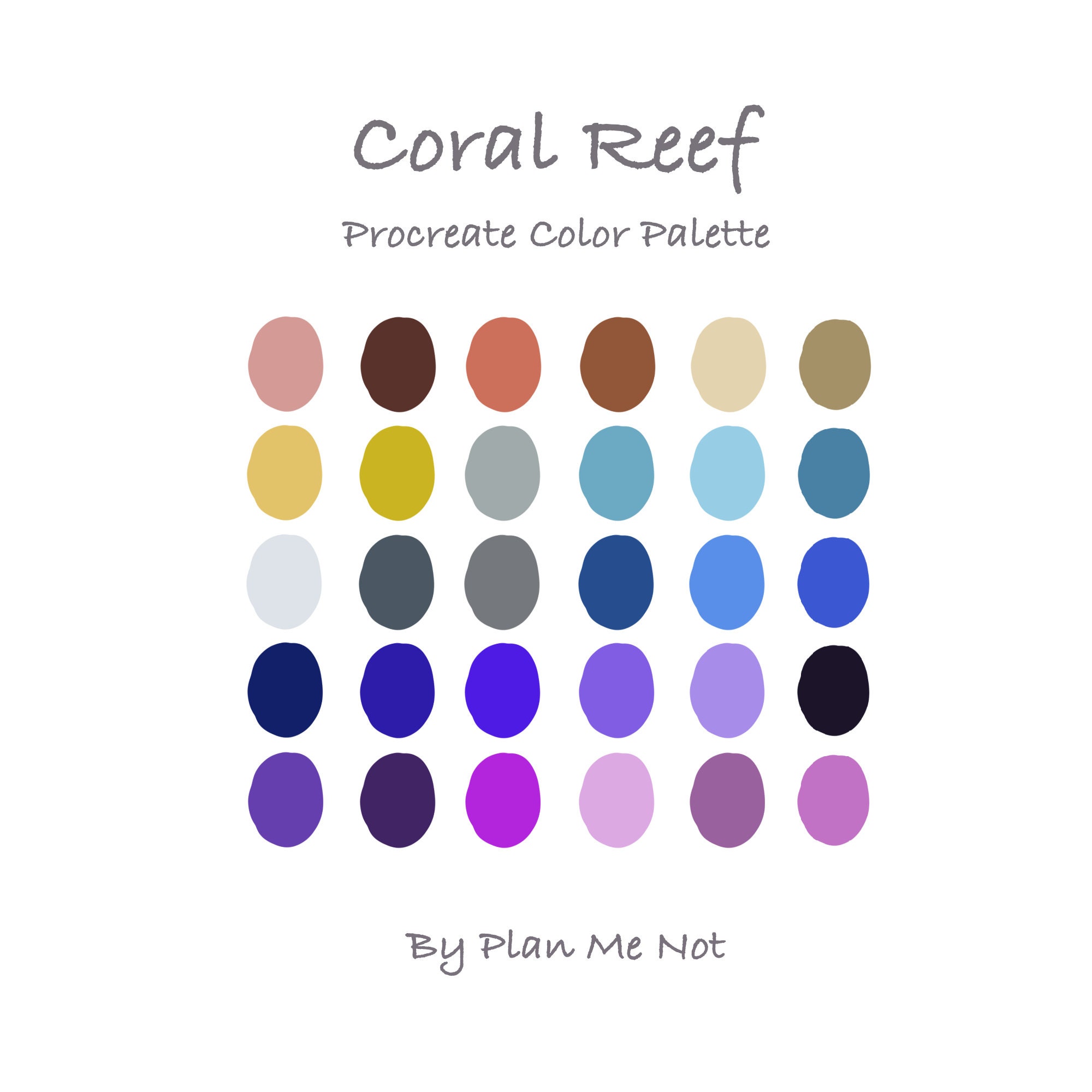 Coral Reef Color Swatch